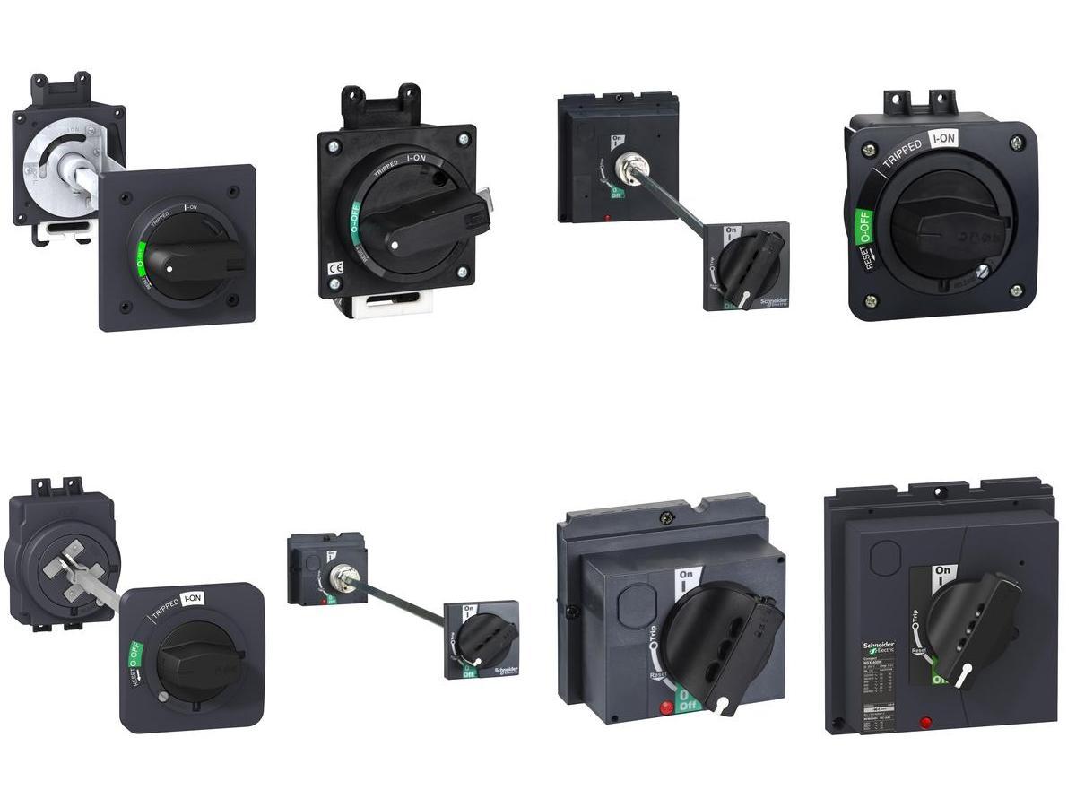 Автоматические выключатели силовые Schneider Electric привод ручной ...